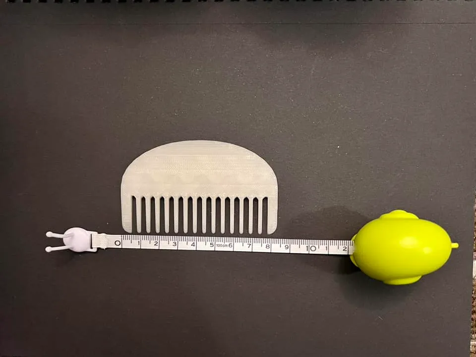 Pente Barbeado - Modelo gratuito para impressão 3D - MakerWorld