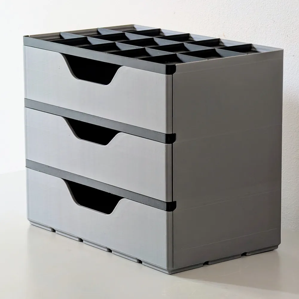 Gridfinity Modular Drawer Generator by MOSS 3D MakerWorld: Download Free 3D Models