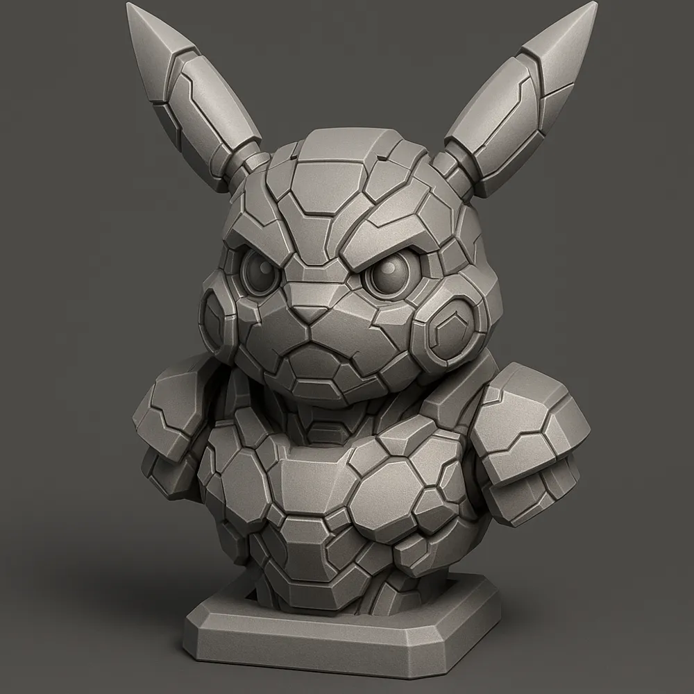 Mecha Pikachu by Kahandleker_Solutions MakerWorld: Download Free 3D Models