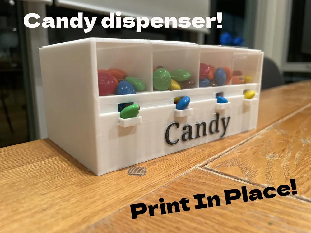 Candy Dispenser by 3lijah MakerWorld: Download Free 3D Models