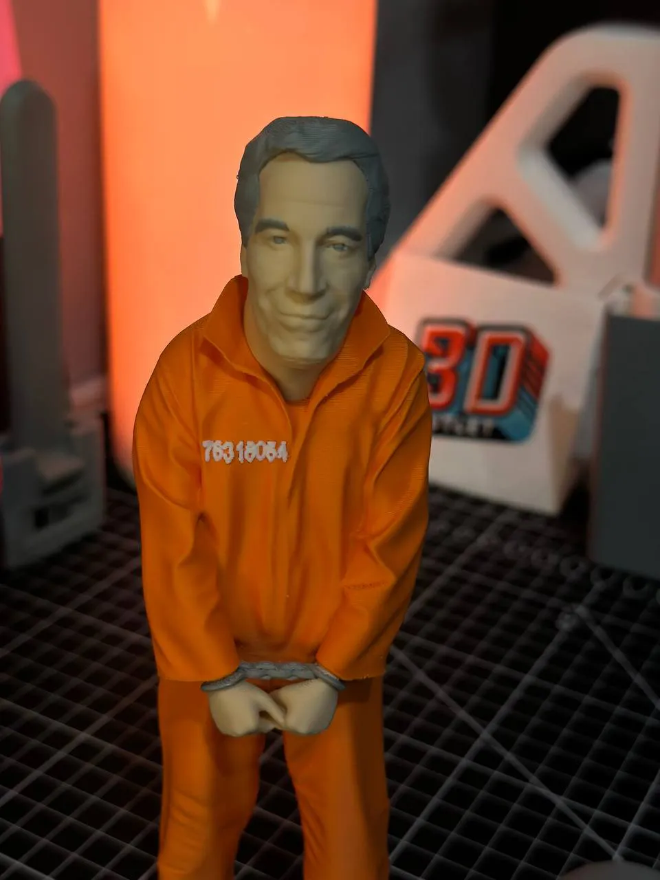 Jeffrey epstein - Free 3D Print Model - MakerWorld