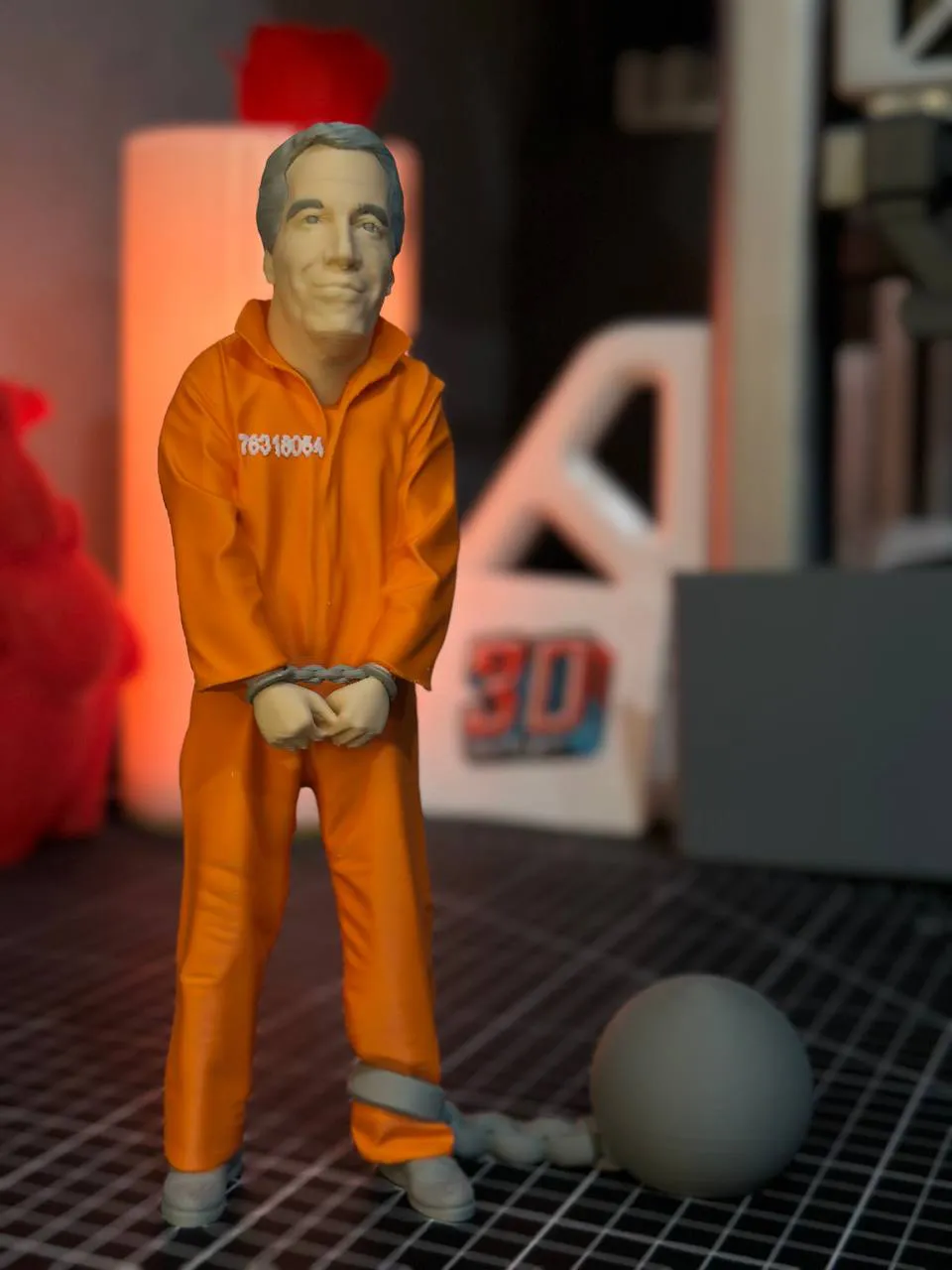 Jeffrey epstein - Free 3D Print Model - MakerWorld