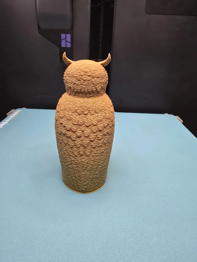 Owl Sculpture - Free 3D Print Model - MakerWorld