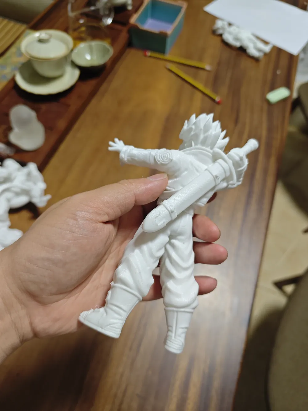 Dragon Ball Trunks Figure 8 Anime Parts Easy Assembly Glue Assembly ...