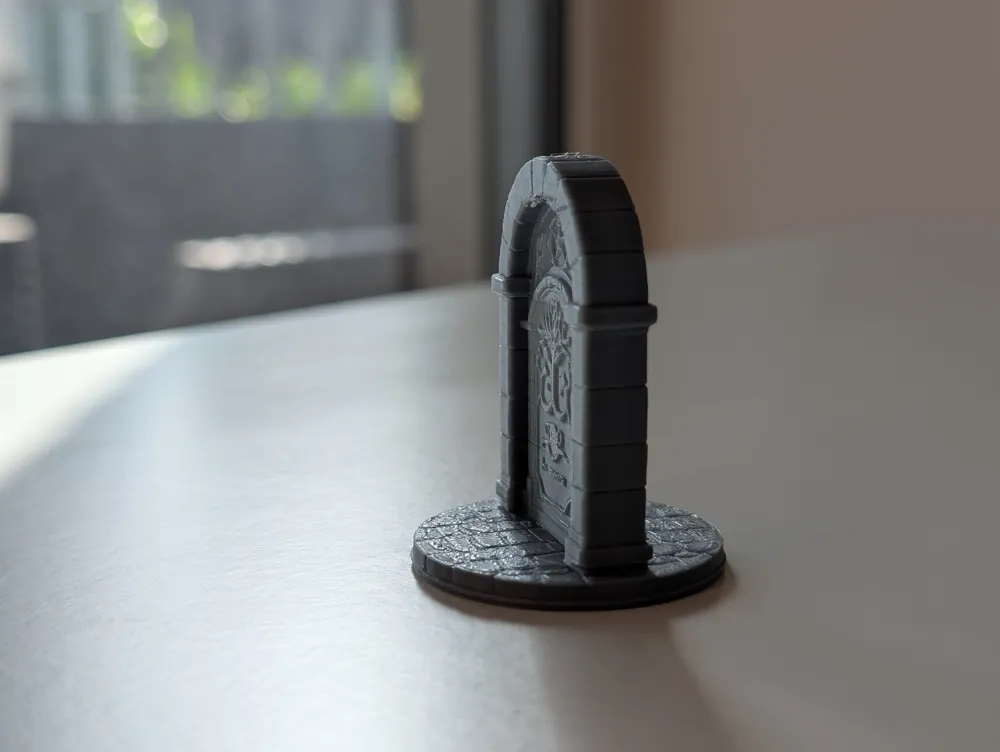 Enchanted Rune Portal – 3D Tabletop Magic Door by Cosa_93 MakerWorld ...