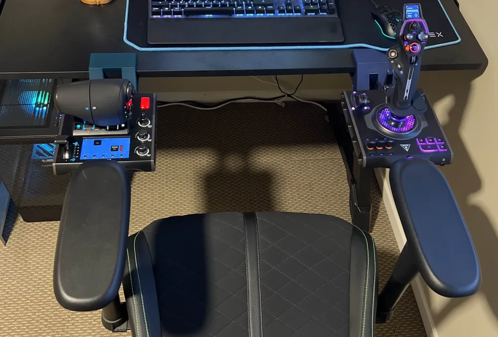 Velocity One Hotas Desk Mount by Sparkone - MakerWorld
