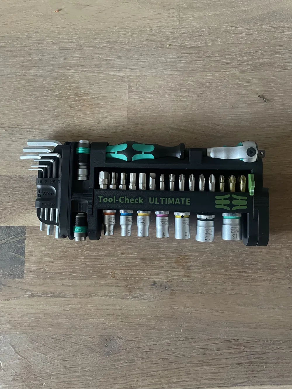 Wera Toolcheck ULTIMATE light (Zyklop Speed 1/4") - Free 3D Print Model ...