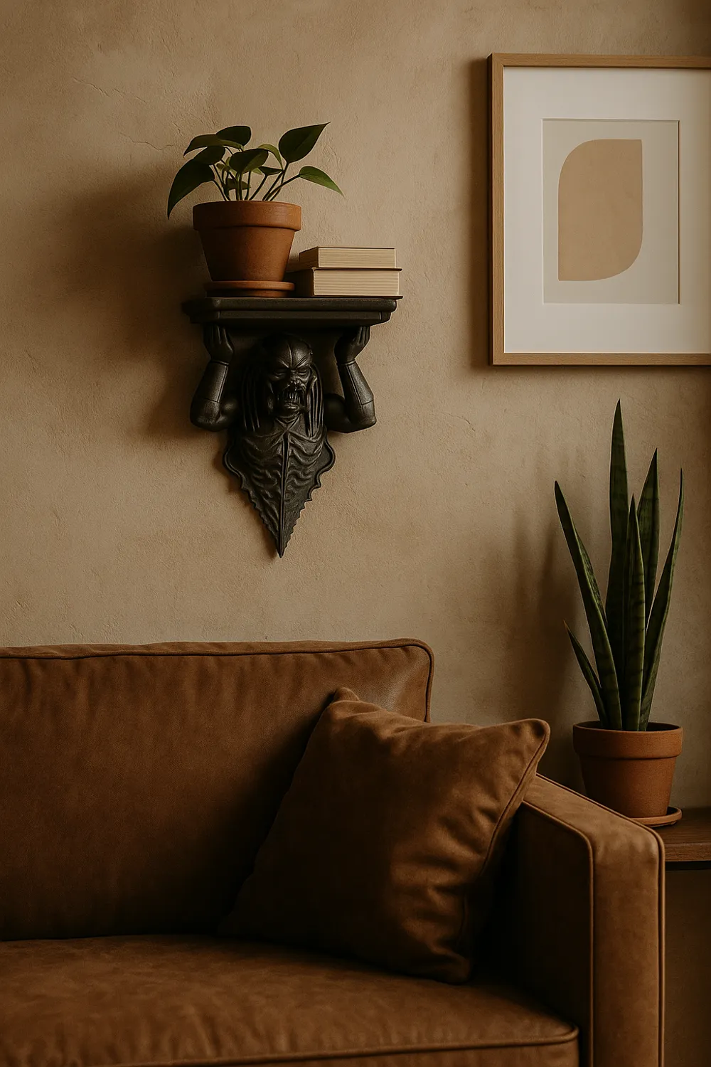 Predator- Wall Shelf Decor Sci-Fi Display Mount by future_vizion ...