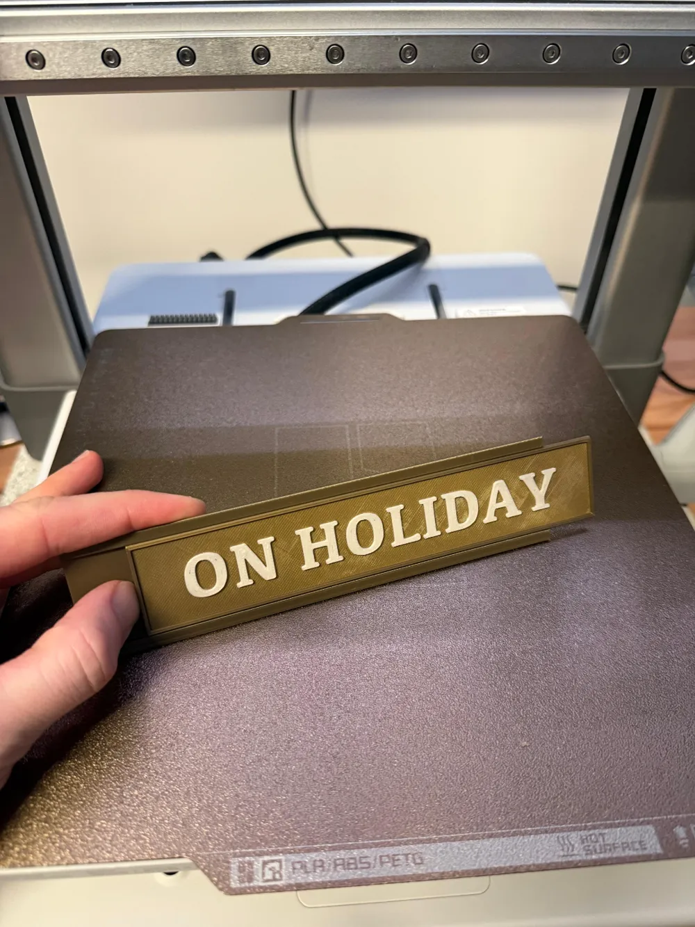 Ultimate Desk Sign|Interchangeable & Customisable - Free 3D Print Model ...