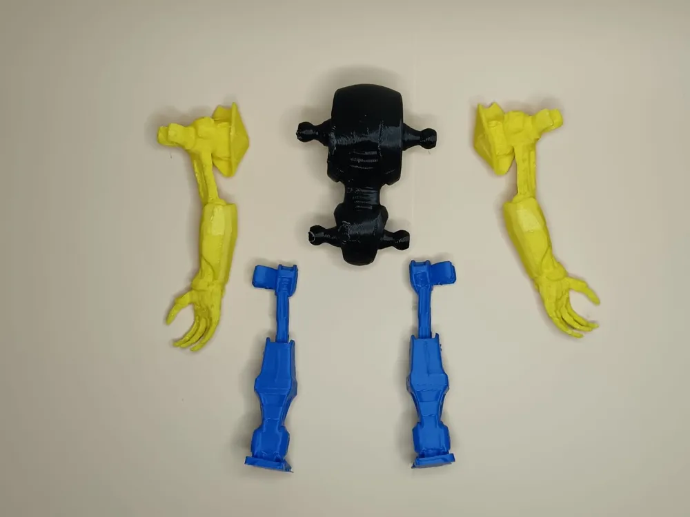 Simple Articulated Robot - Free 3D Print Model - MakerWorld