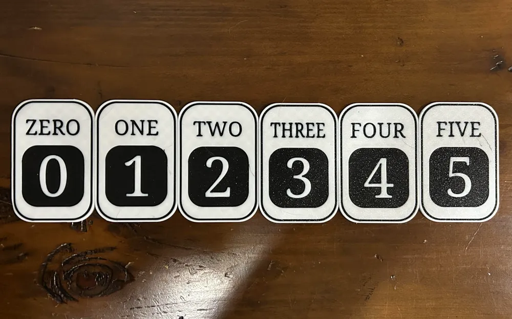 Learning Tiles - Addition & Subtraction by WyattModels - MakerWorld