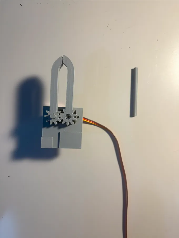 Jointed Robot Arm (Can add more joints) for Servo by PrintWorks ...