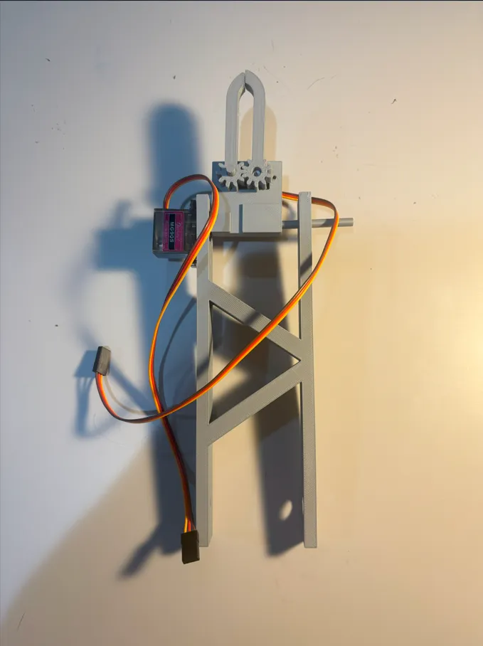 Jointed Robot Arm (Can add more joints) for Servo by PrintWorks ...