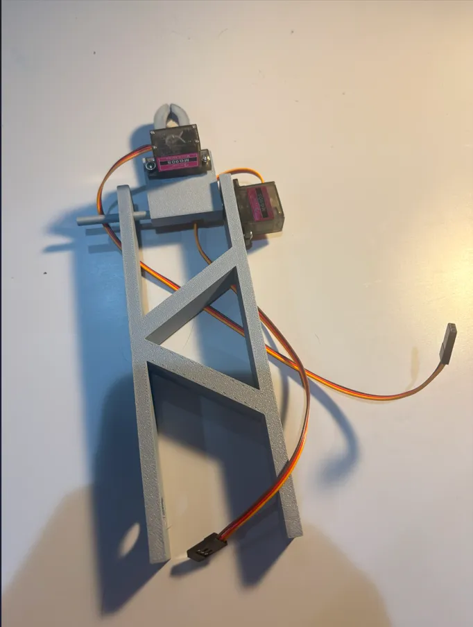 Jointed Robot Arm (Can add more joints) for Servo by PrintWorks ...