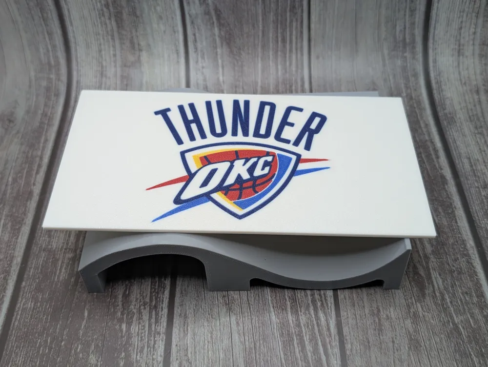 OKC Thunder Flag by Sage Prints and Design MakerWorld: Download Free 3D ...