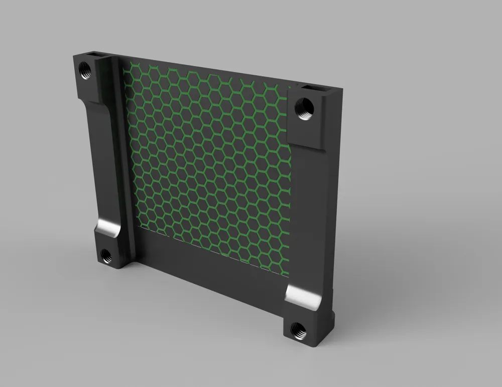 Smaller Wallpart for Stackable AMS Rack Remixed by Fredster - MakerWorld