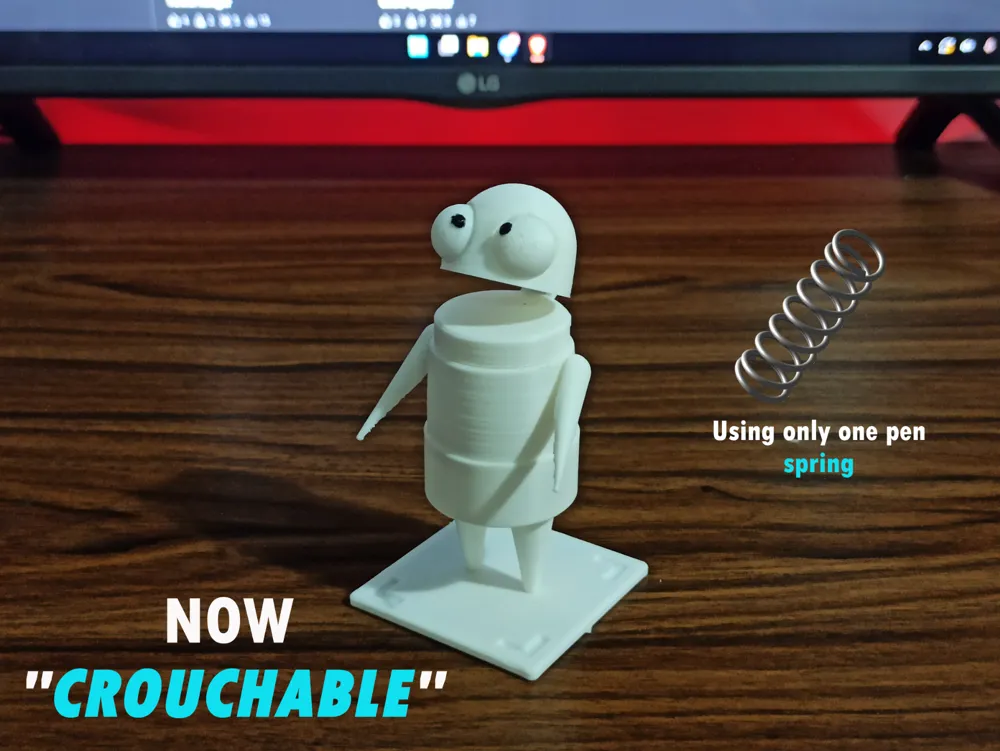 R. E. P. O. "CROUCHABLE" character (semibot) by Inv4d3r MakerWorld ...