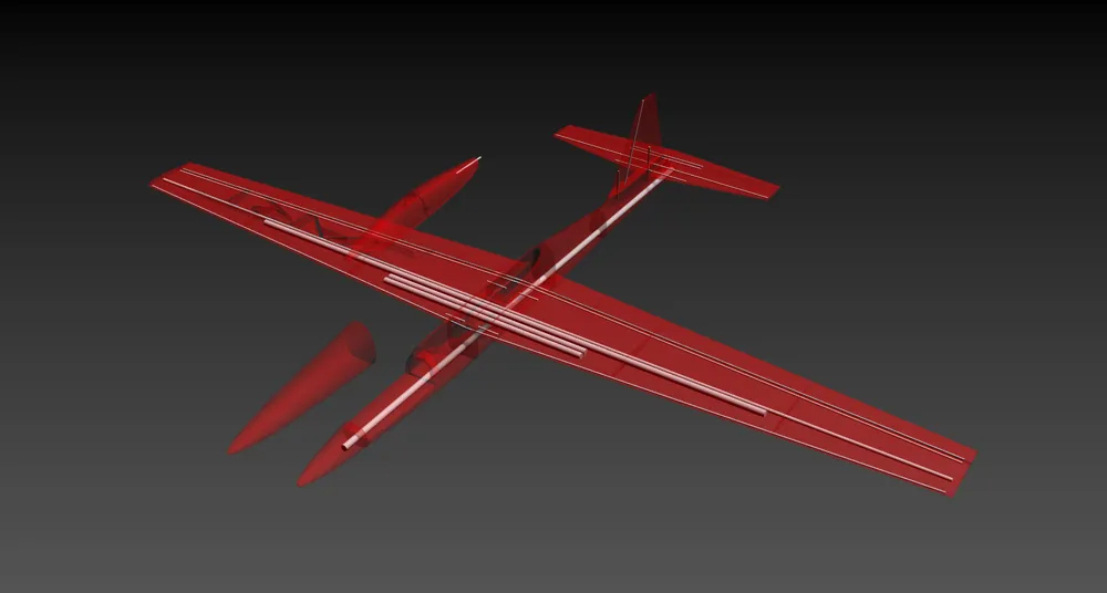 Jart 3DP - A Scalable, Customizable 3DP Sailplane by geode.rc ...