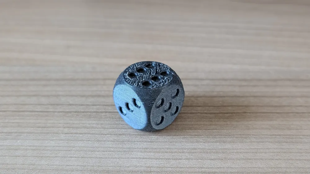 Fake Dice - always six - Rigged Dice V3 - Free 3D Print Model - MakerWorld