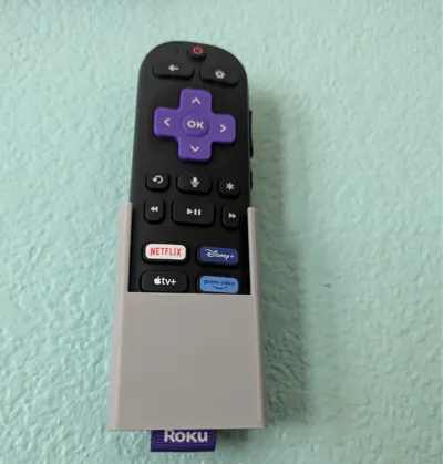 roku remote 3d print model download - MakerWorld