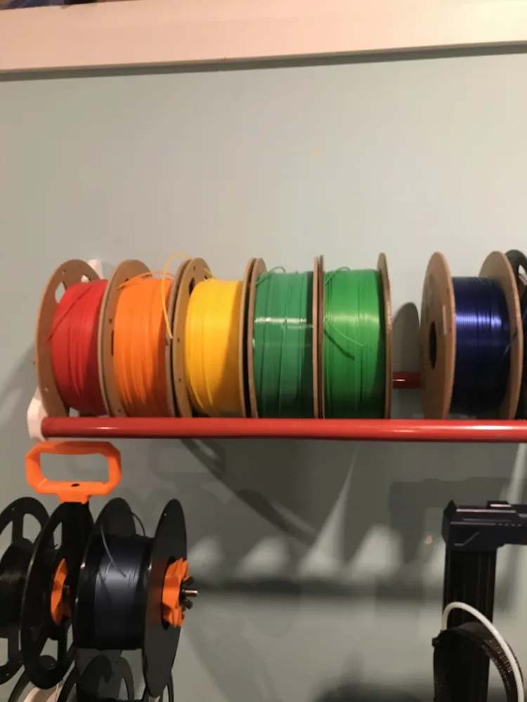 Brackets For Filament Fall Mount - Free 3D Print Model - MakerWorld