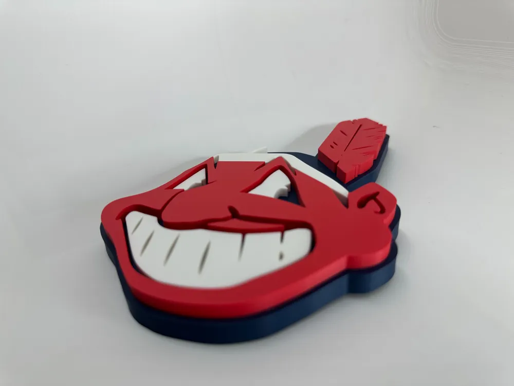 Cleveland Indians Logo 1986 - Free 3D Print Model - MakerWorld