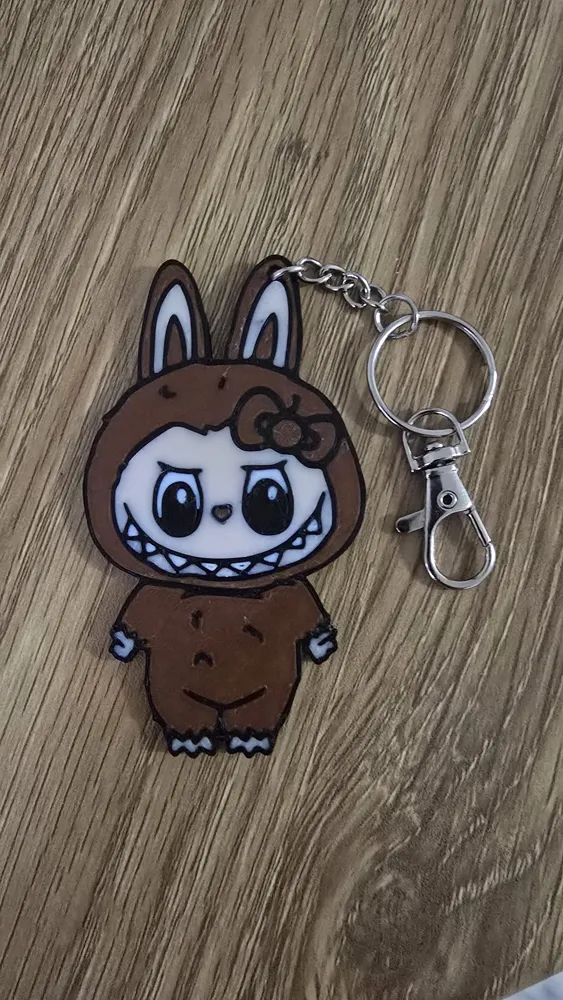 Labubu Keyring by Mattttty89 MakerWorld: Download Free 3D Models