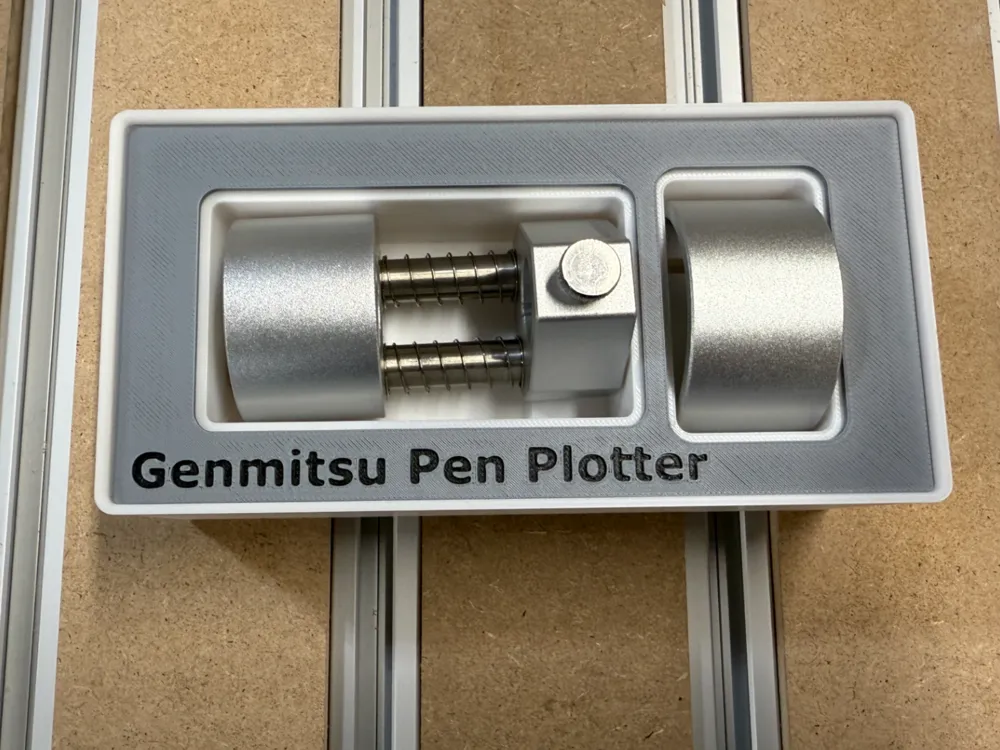 Gridfinity Genmitsu Pen Plotter Holder - Free 3D Print Model - MakerWorld