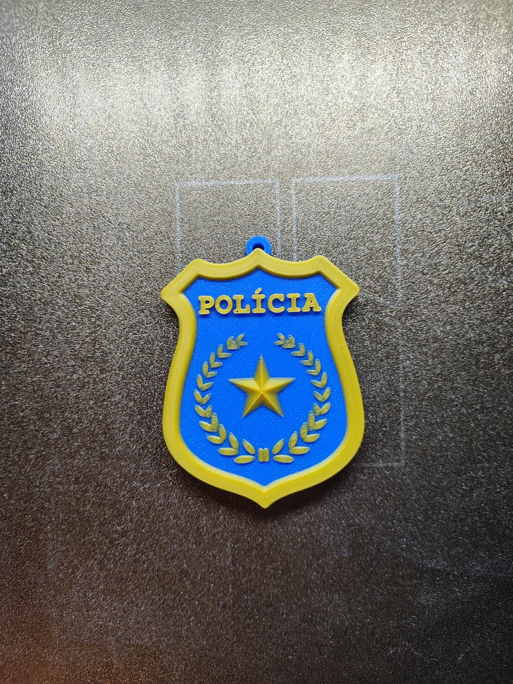 Editable Cosplay Police Badge - Free 3D Print Model - MakerWorld