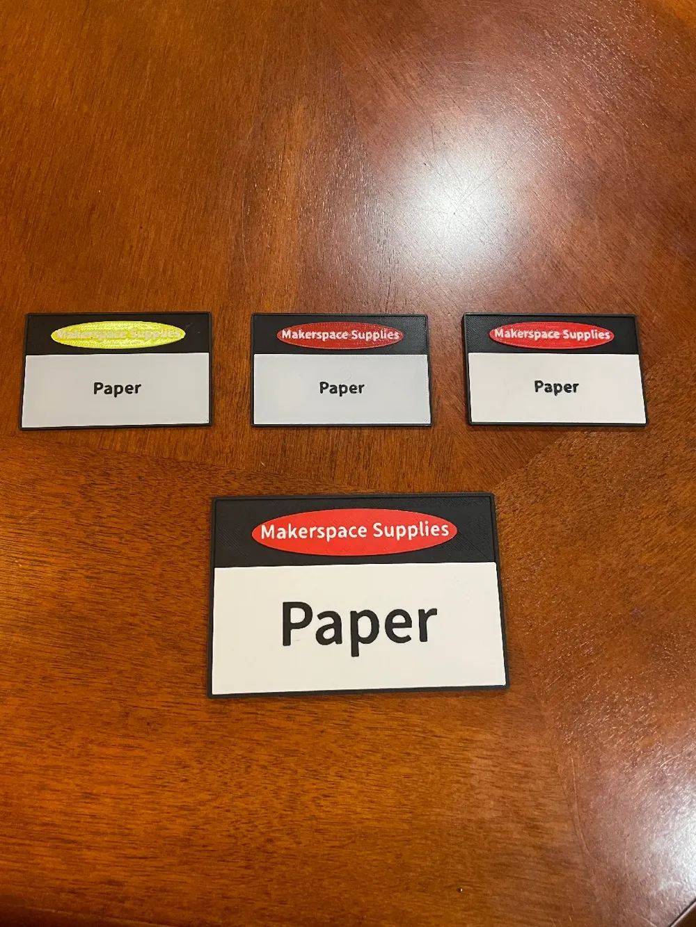 Makerspace Supply Signs v2 by MakerMulhall - MakerWorld
