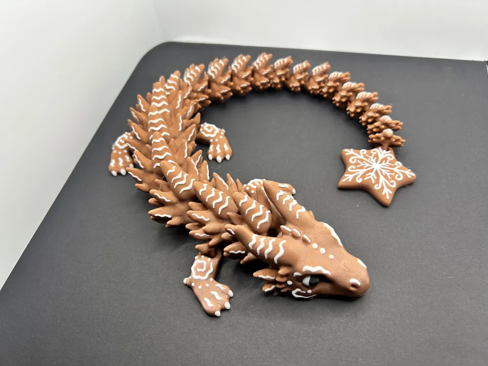 Gingerbread Dragon by Meyerhouse MakerWorld: Download Free 3D Models