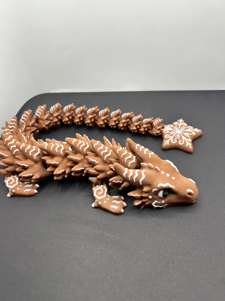 Gingerbread Dragon by Meyerhouse MakerWorld: Download Free 3D Models