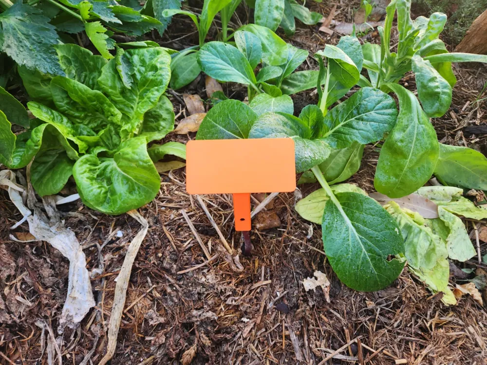 Angled Garden Label - Free 3D Print Model - MakerWorld