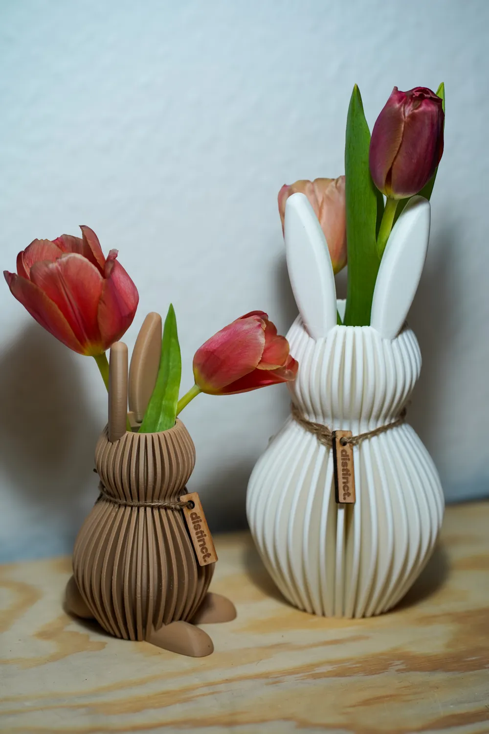 Easter Bunny Vase by distinct. MakerWorld: Download Free 3D Models