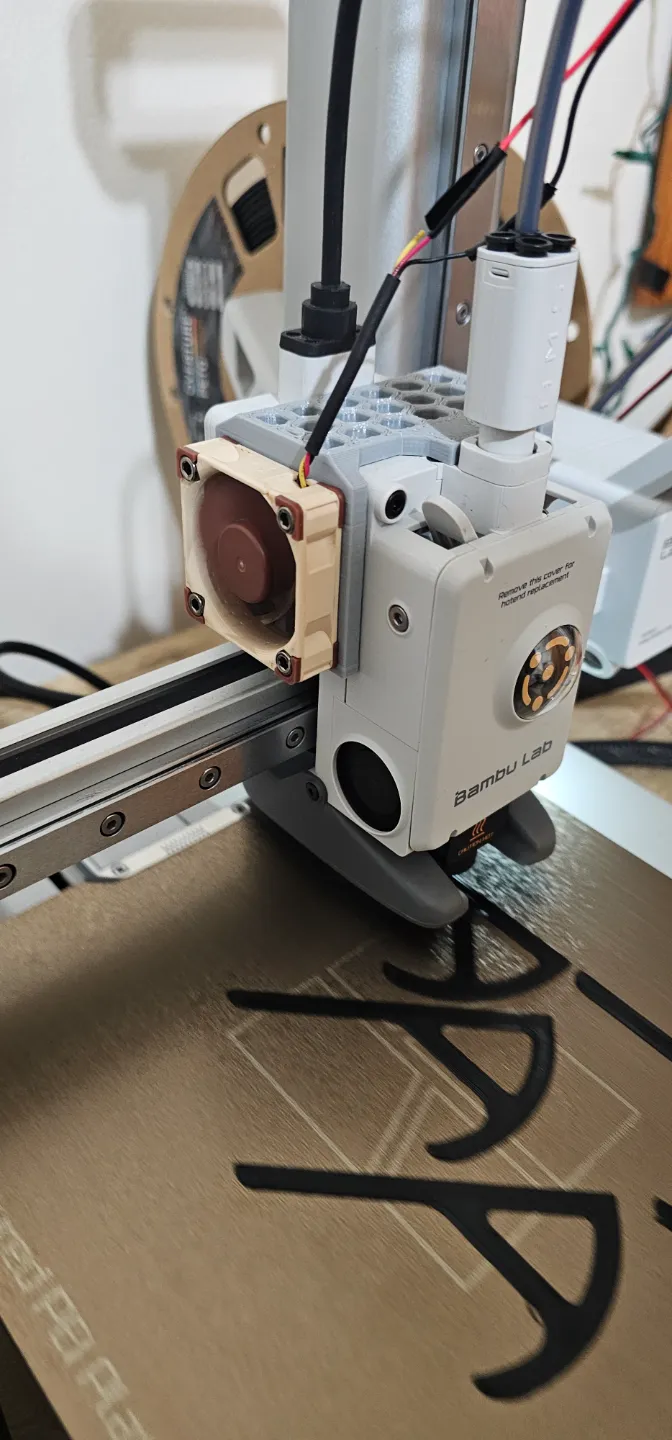 A1 Mini Extruder Fan by Ducky - MakerWorld