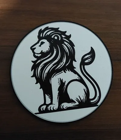 Lion King Coaster by Wollbart - MakerWorld