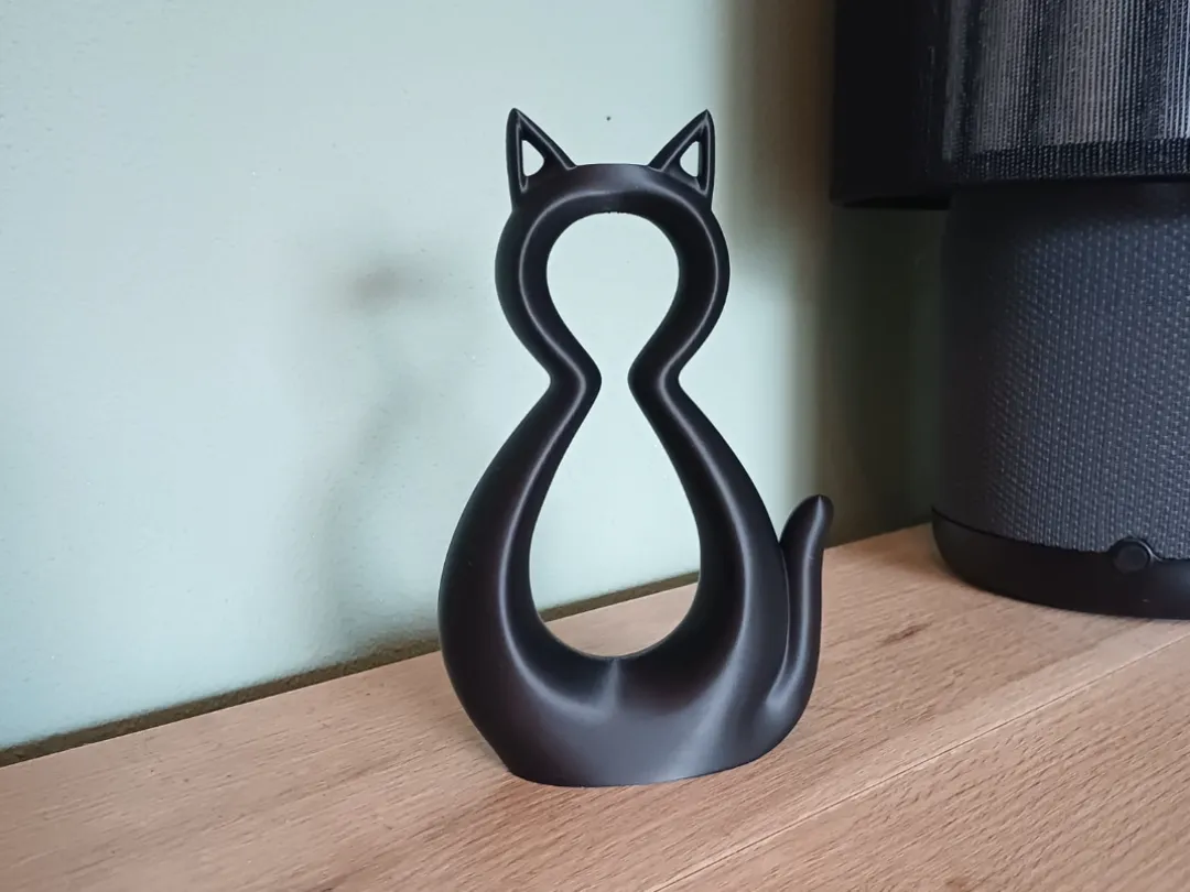 Elegant Shadow Cat by 3DGEPRINTNL MakerWorld: Download Free 3D Models