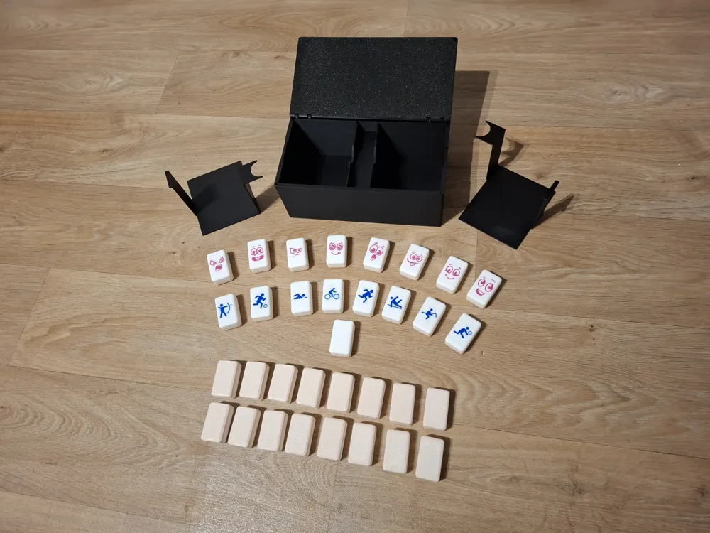 board game - Vita Mahjong - Free 3D Print Model - MakerWorld