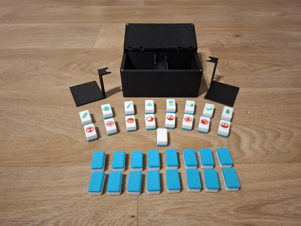 board game - Vita Mahjong - Free 3D Print Model - MakerWorld
