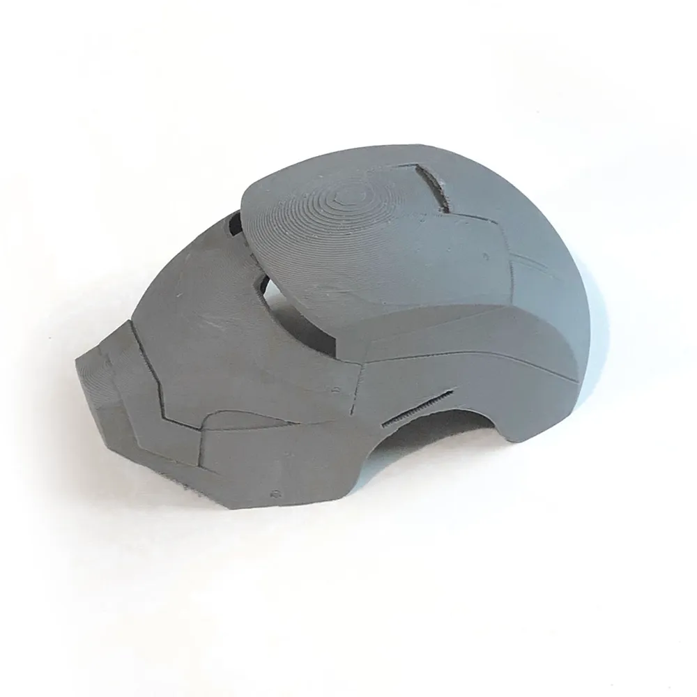 Iron Man one piece Simple Mask - Free 3D Print Model - MakerWorld
