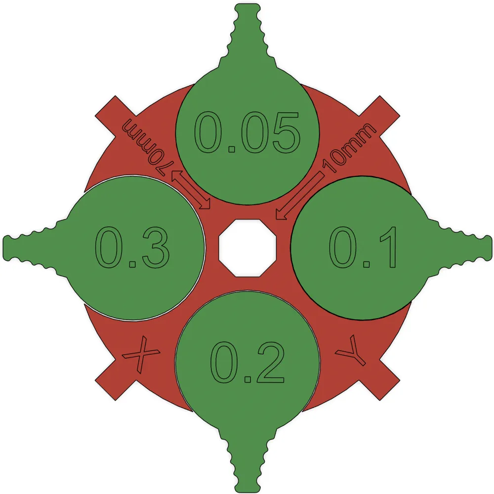 Fast Calibration Disc by Preischl 3D - MakerWorld