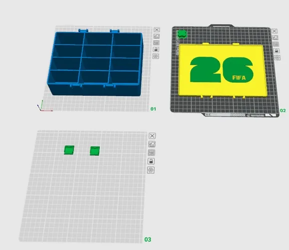 World Cup 2026 Sticker Box - Free 3D Print Model - MakerWorld
