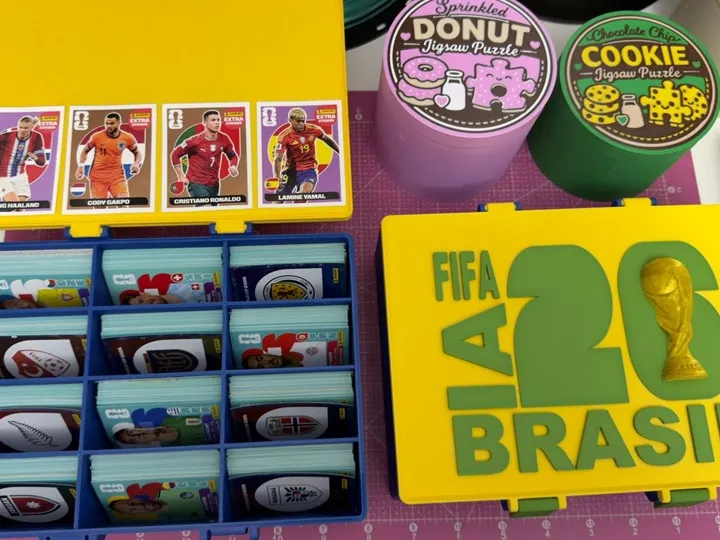 World Cup 2026 Sticker Box - Free 3D Print Model - MakerWorld