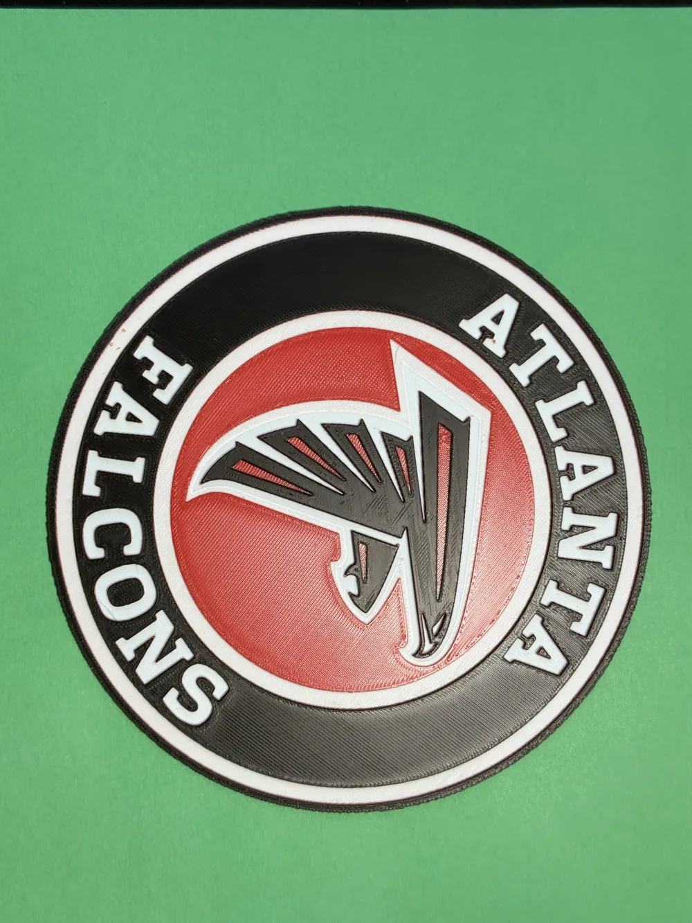 Atlanta Falcons NFL LOGO - COASTER/OFFICE SIGN by StudioStewArt ...