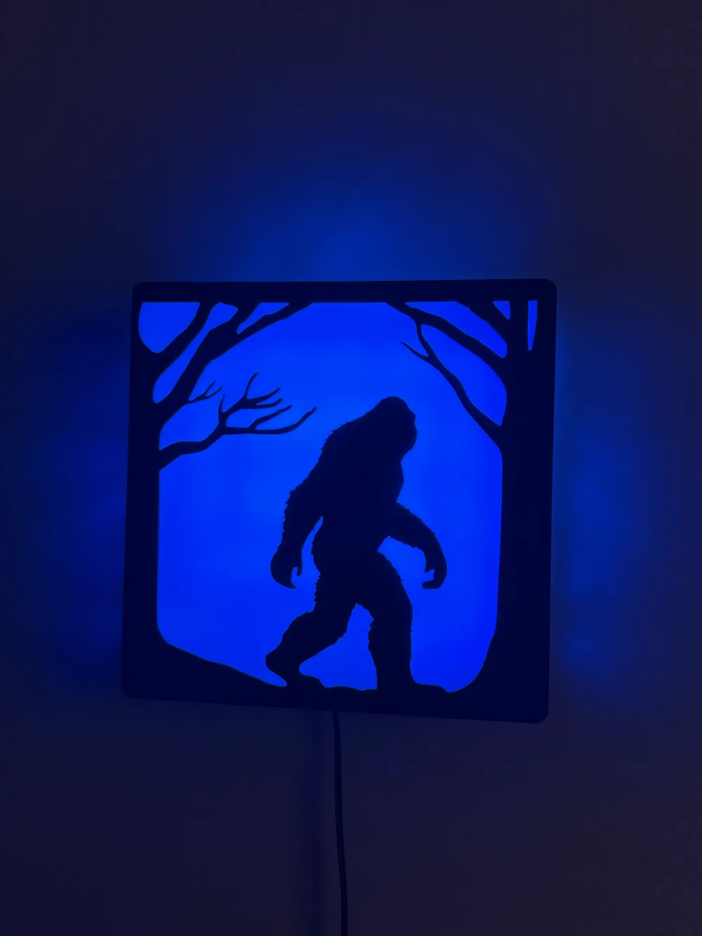 Bigfoot Wall Light (Easy LED strip) by joescalon - MakerWorld