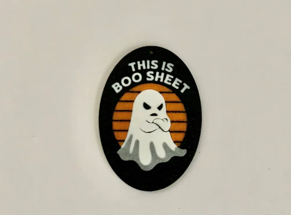 Boo Sheet Keychain by lindnjoe - MakerWorld