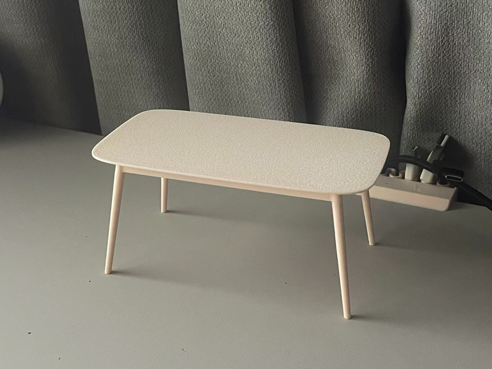Miniature furniture table dining table by 阴天放风筝 MakerWorld: Download ...