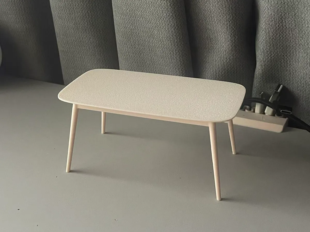 dollhouse table and dining table - Free 3D Print Model - MakerWorld