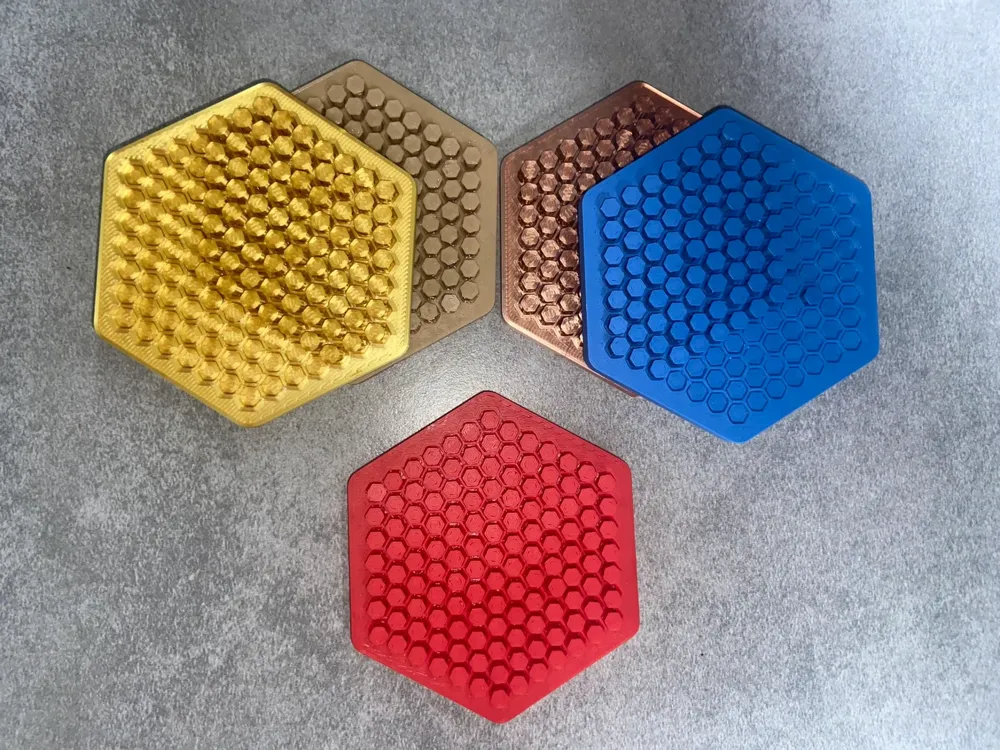 Honeycomb Grid Push-pin Fidget Toy by Bababu - MakerWorld