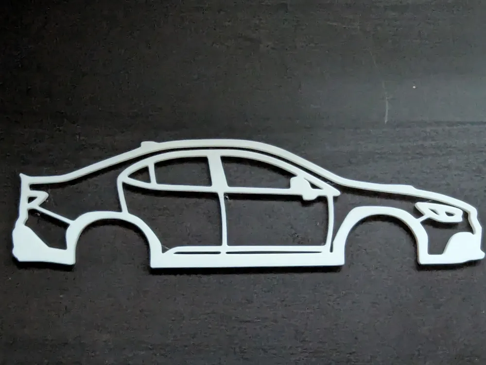 2022+ Subaru WRX VB Outline - Free 3D Print Model - MakerWorld